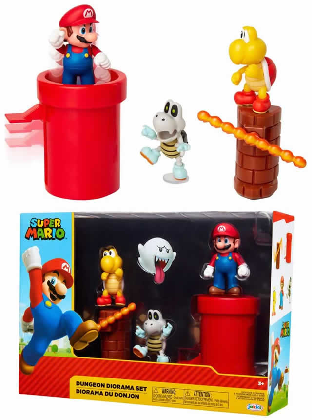 Super Mario Fig Mario Verlies-Set